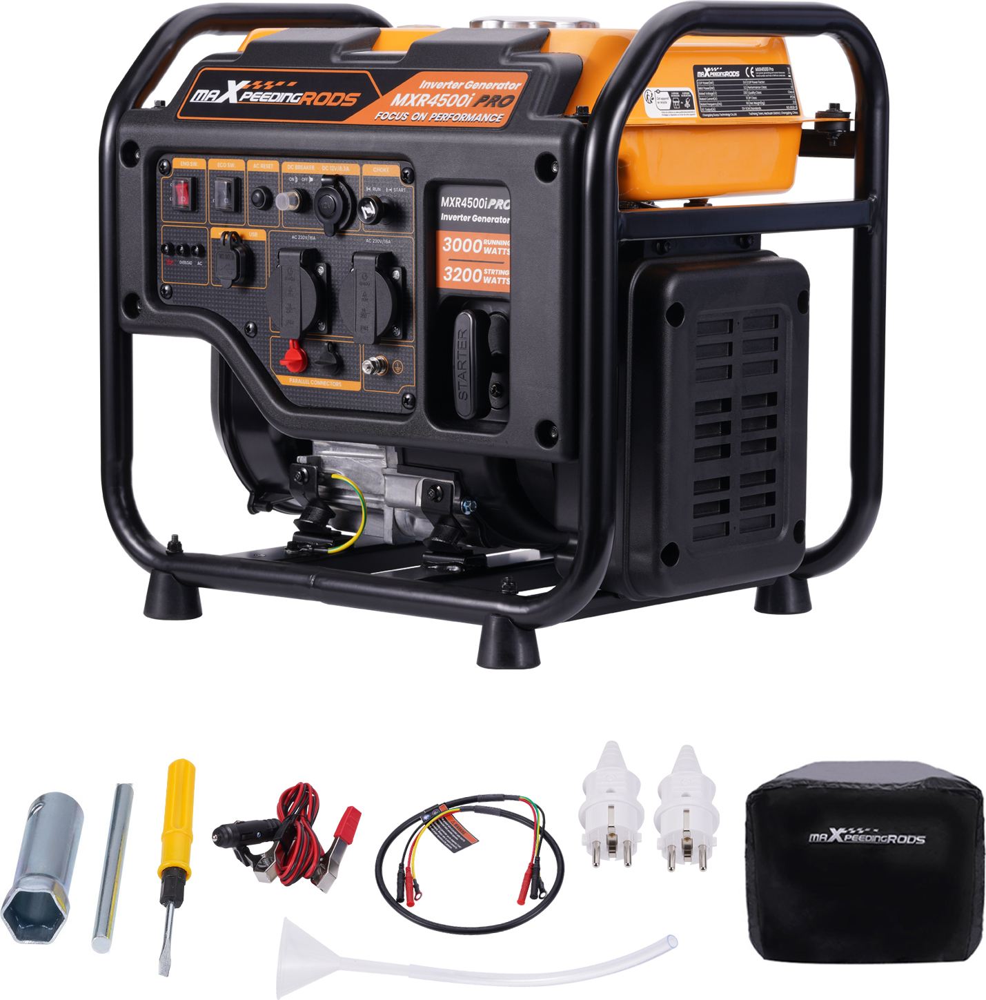 MaXpeedingrods generátor energie Inverter 3200W 4-taktný