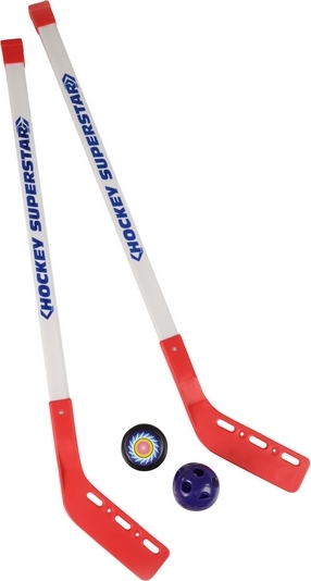 RAPPA Hokejky s loptičkou a pukom 80 cm Švihadlá