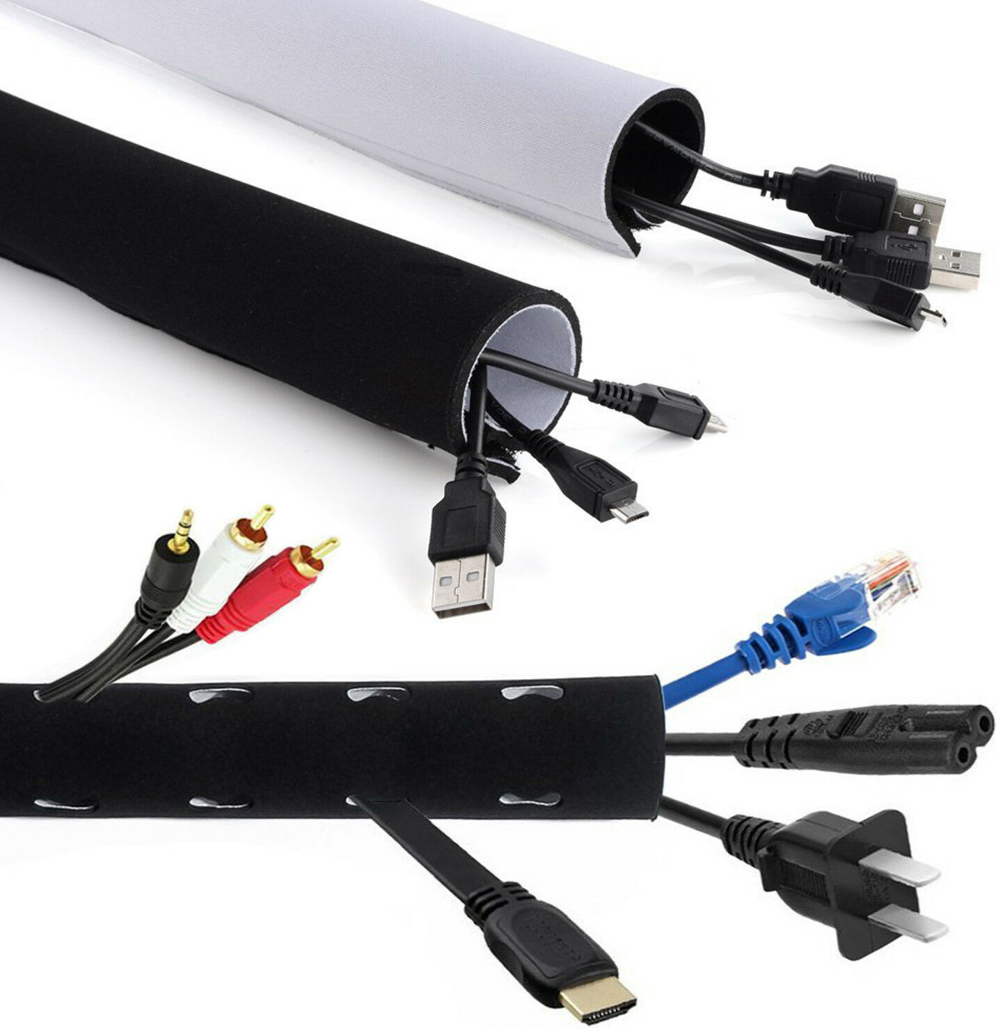 Kabelorganizer Rolle Leiste Kabel Kanal Manager Ordnung