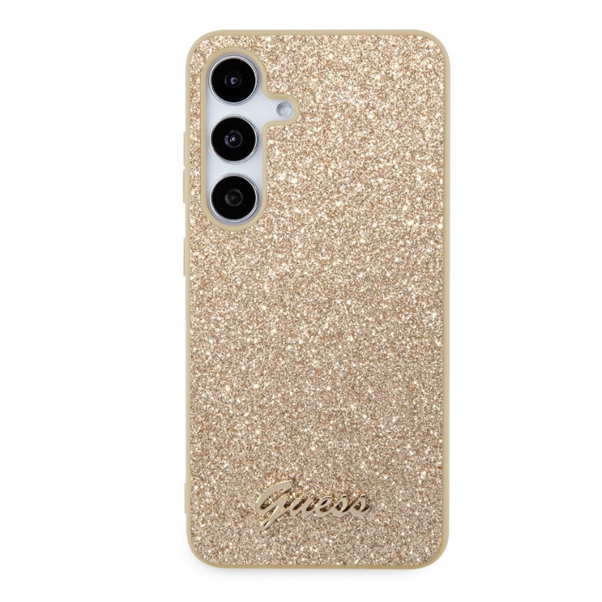 Guess GUHCS24MHGGSHD S24+ S926 gold hardcase Glitter Script