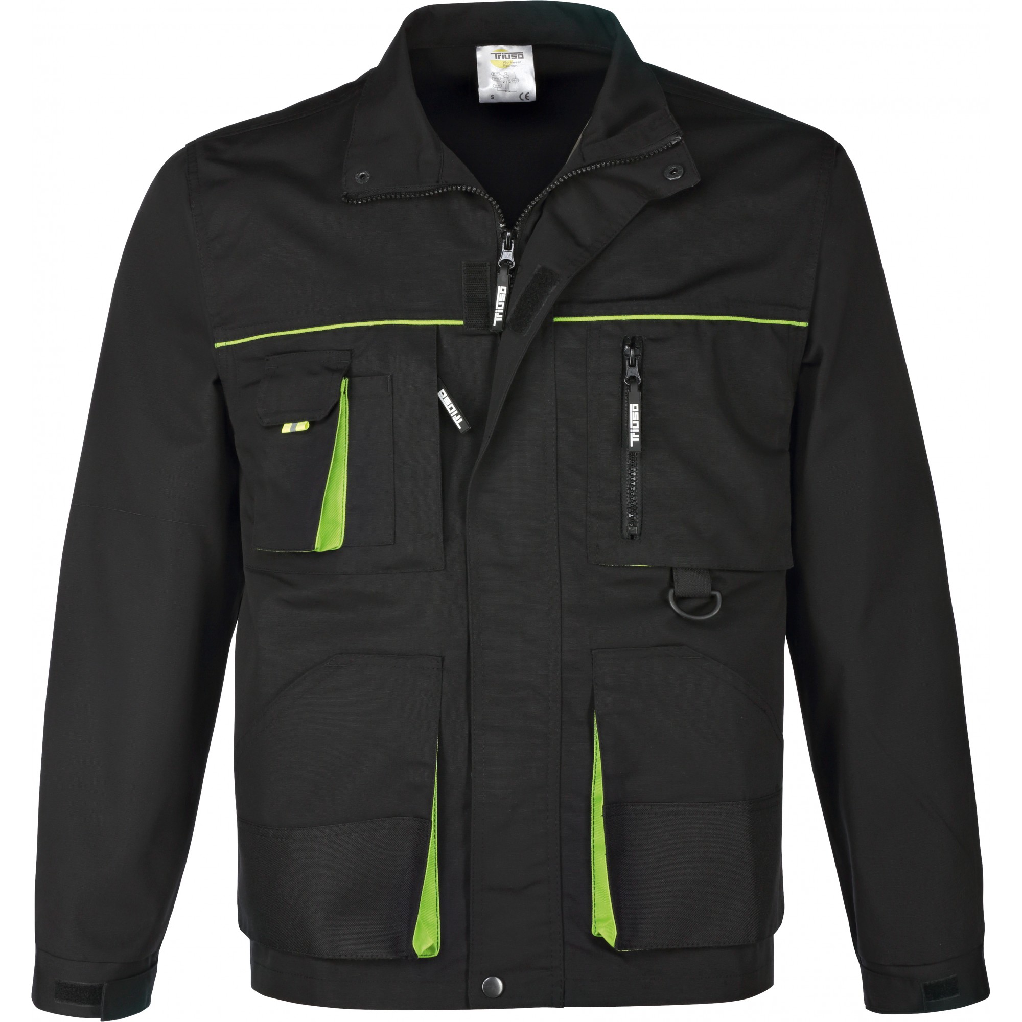 Arbeitsjacke Jacke schwarz/grün Größe L | Kaufland.de