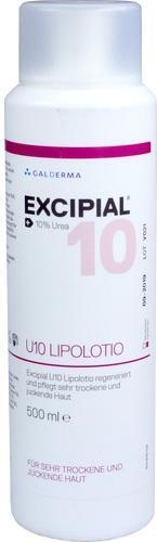 Excipial U 10 Lipolotio 500 ml Tělová mléka