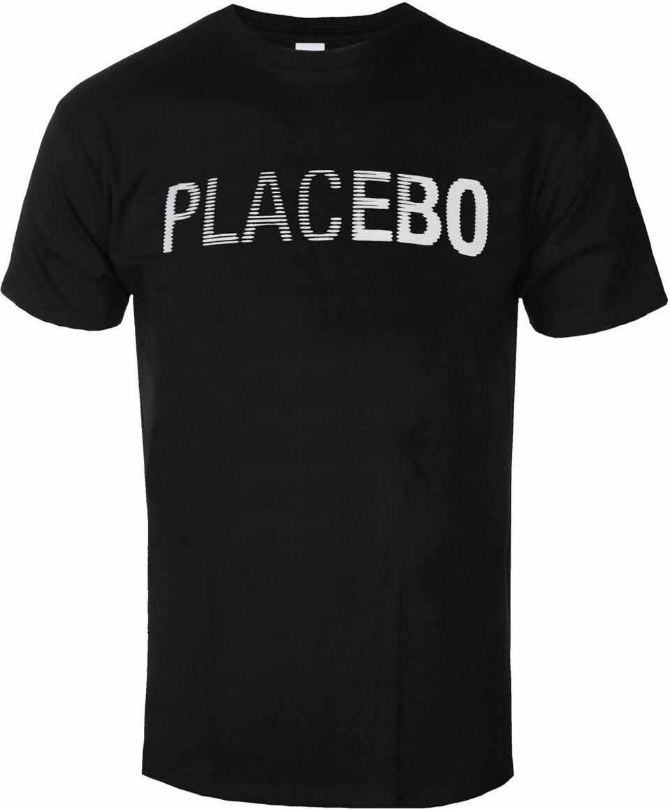 Placebo - T-Shirt für Herren/Damen Uni RO8332 (M) (Schwarz)