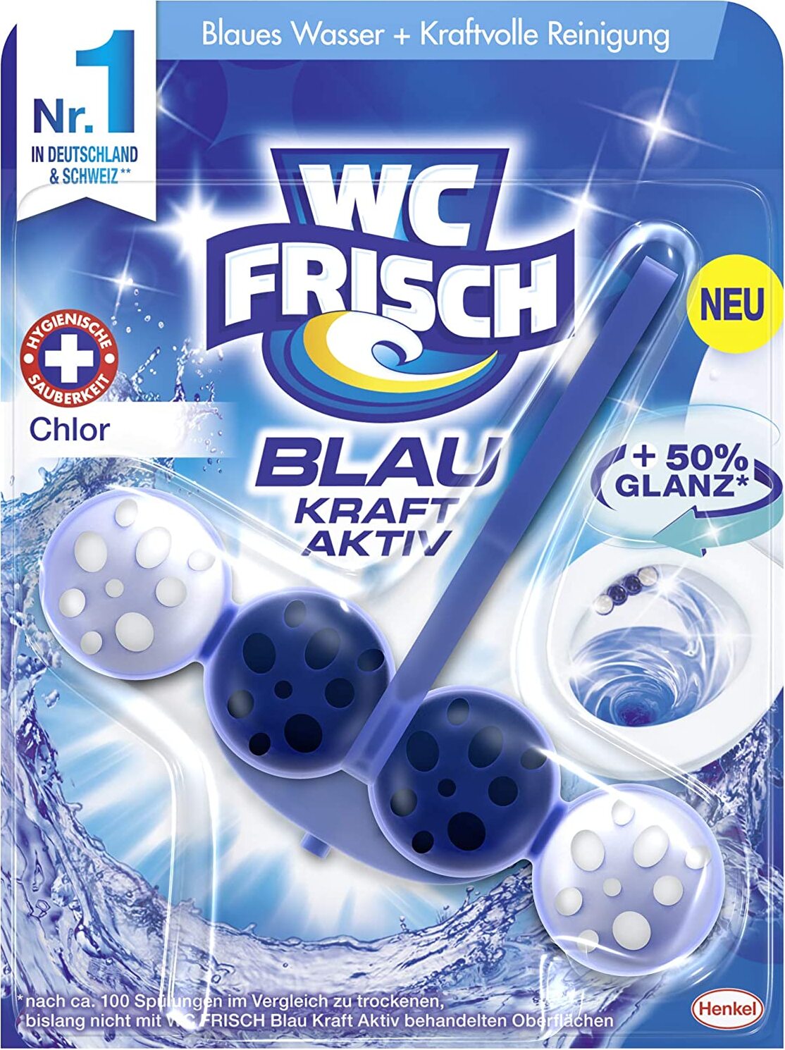 WC Frisch Chlor Kraft WC-Reiniger Aktiv 50g