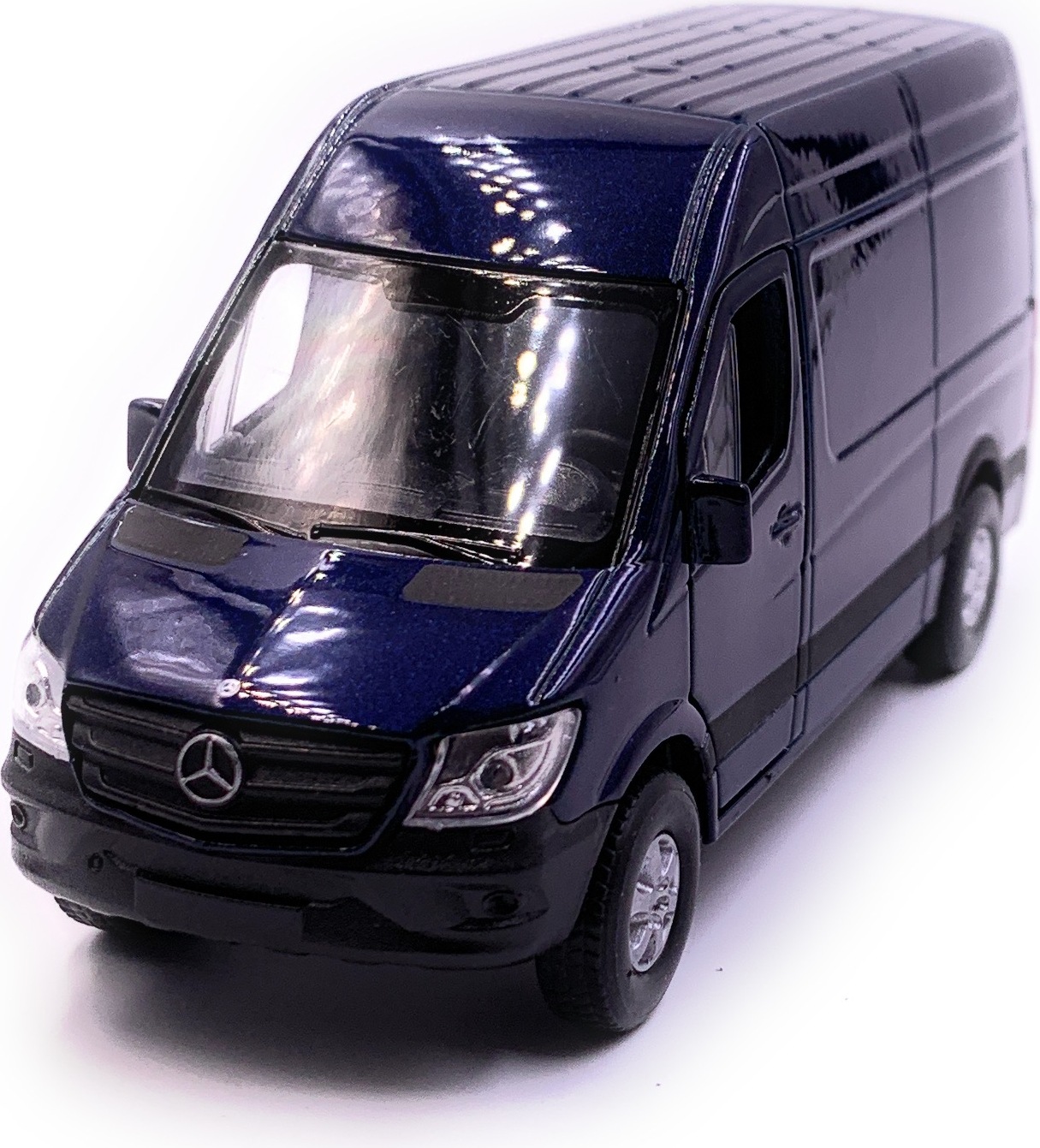 Onwomania Mercedes Benz Sprinter Panel Van Blau Modellauto