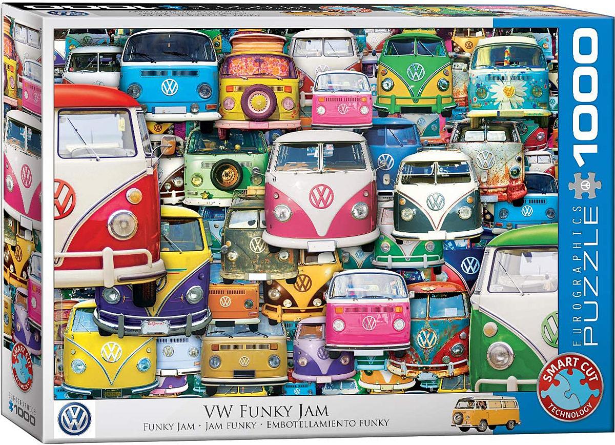 Eurographics Puzzle VW Bus - Funky Jam, Bulli, 1000 Teile,