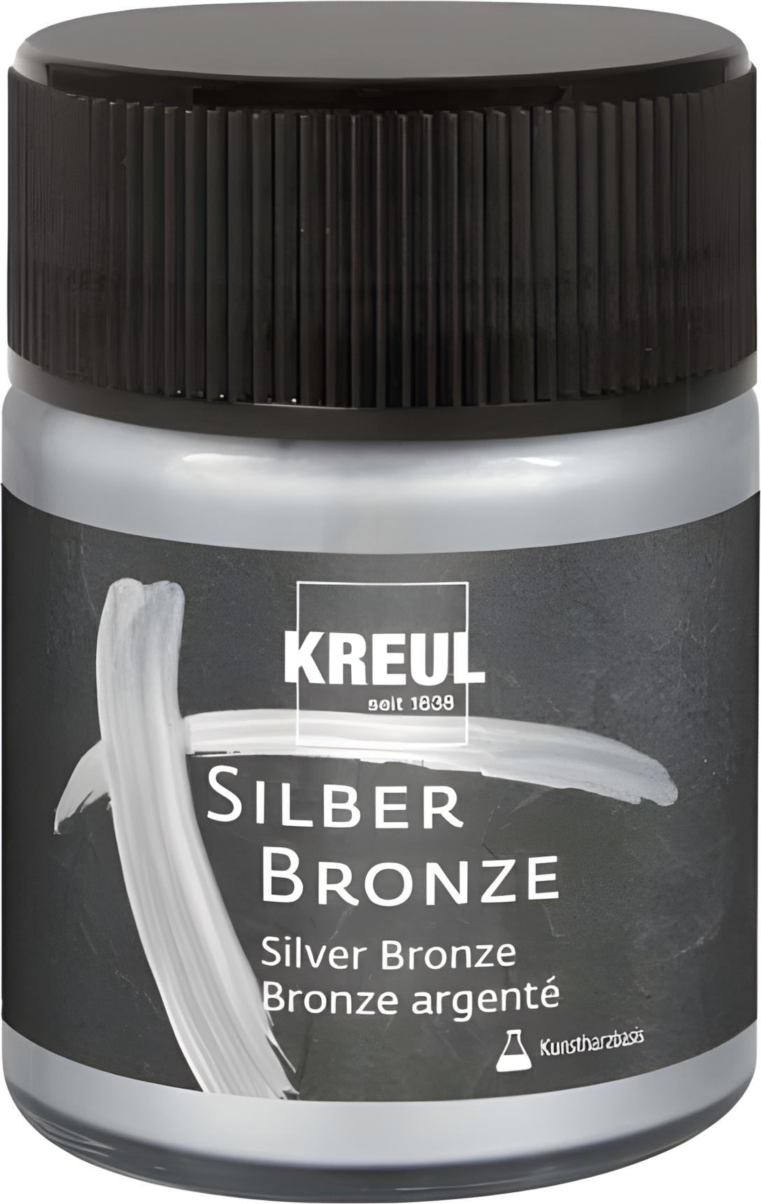 KREUL 99461 KREUL Liquid Bronze Silver Bronze, 50 ml