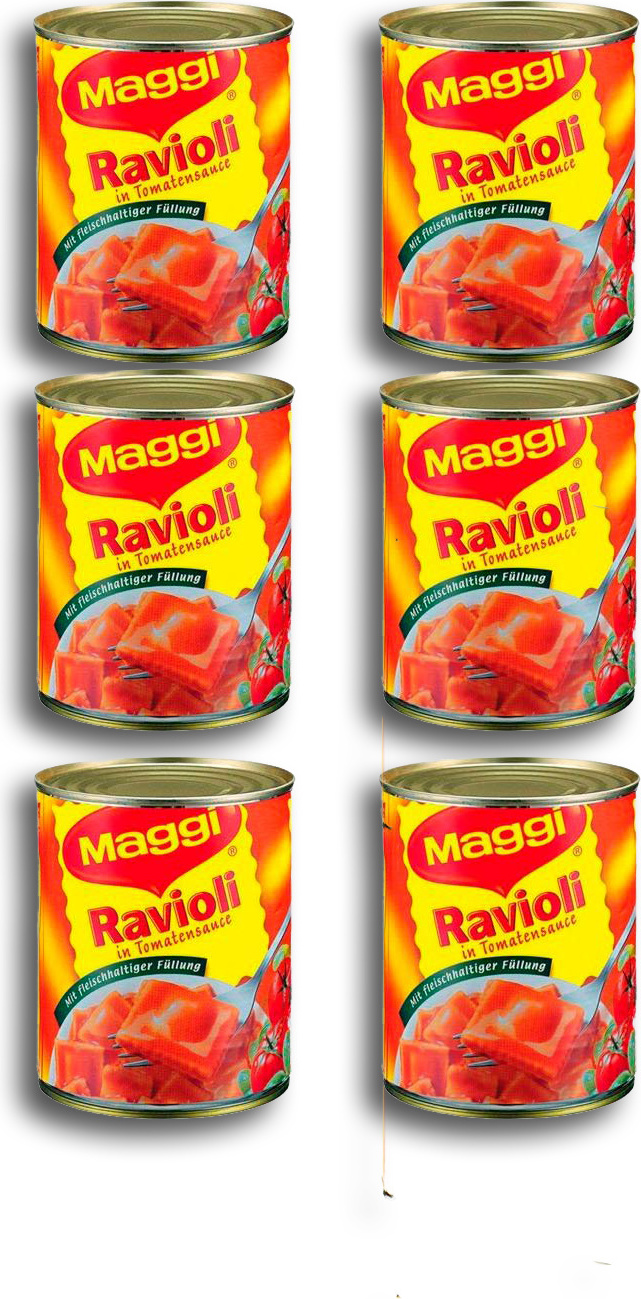 Maggi Ravioli Tomatensauce (6x 800g Dose) Konserven