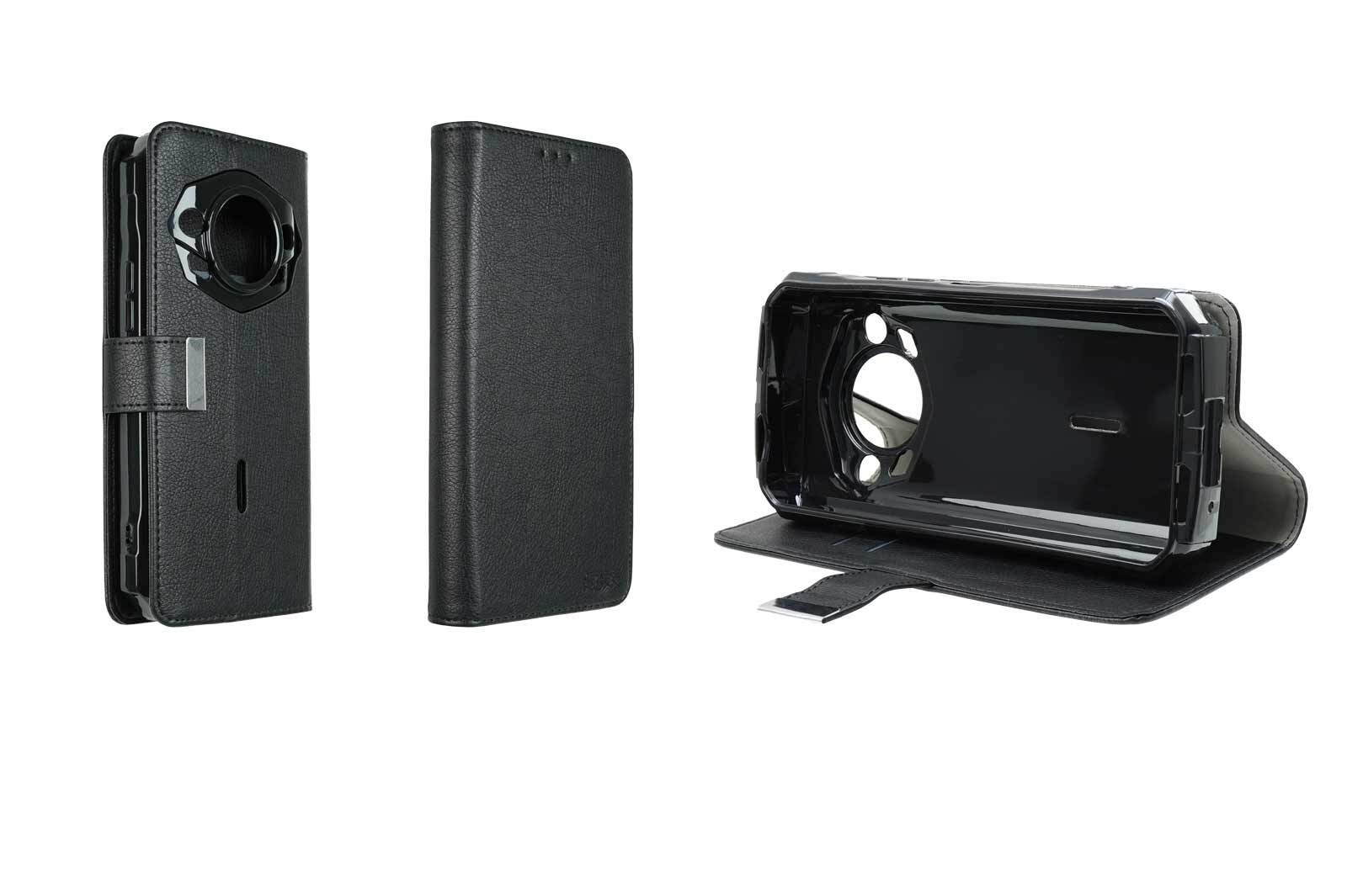 caseroxx pour Doogee S Punk Bookstyle-Case Wallet Case