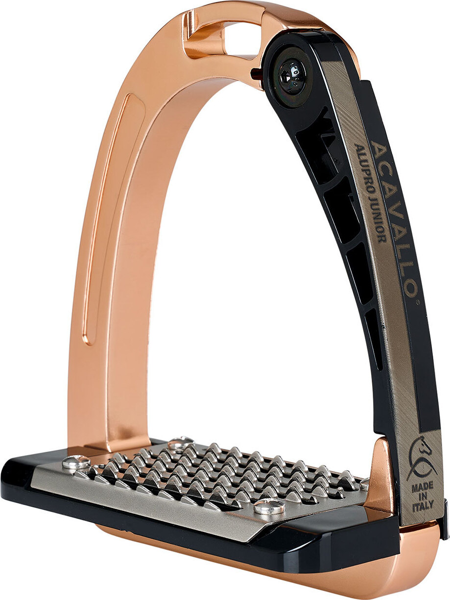 Acavallo étrier Arena Alupro Junior étrier de sécurité Rose