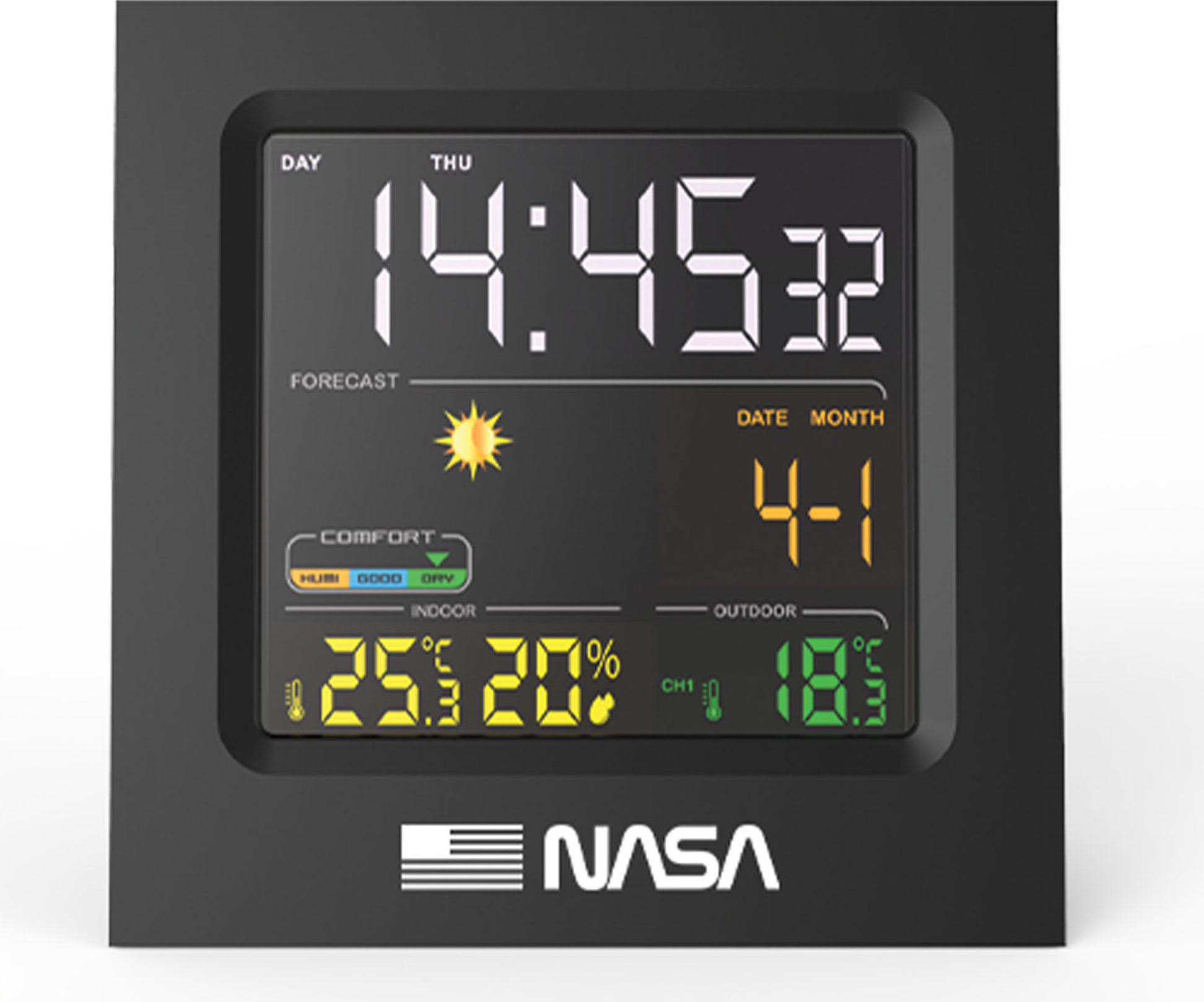 Station météo NASA Design WS300 avec affichage de la
