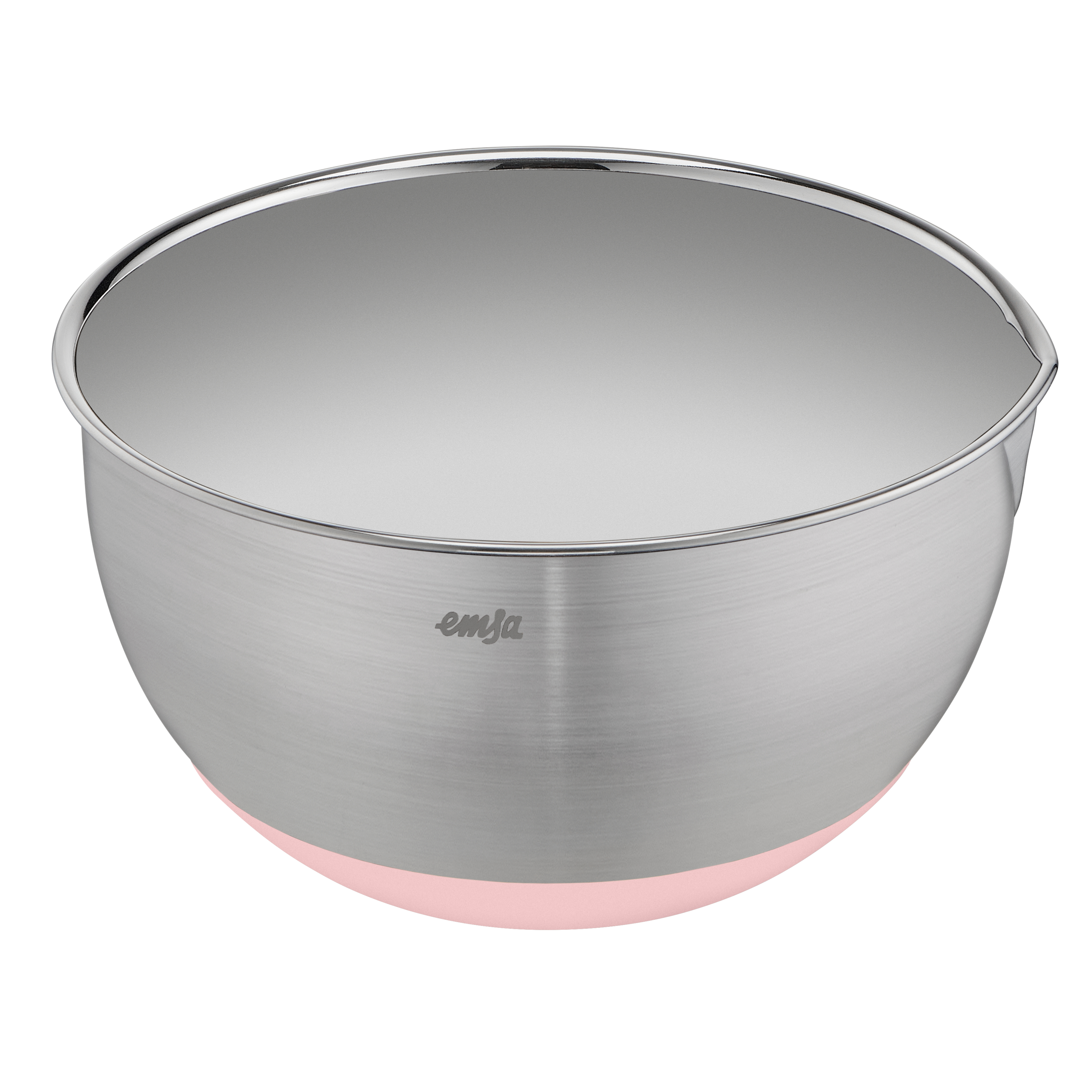 EMSA Bol à mélanger Prep & Bake Ø18cm inox/rose