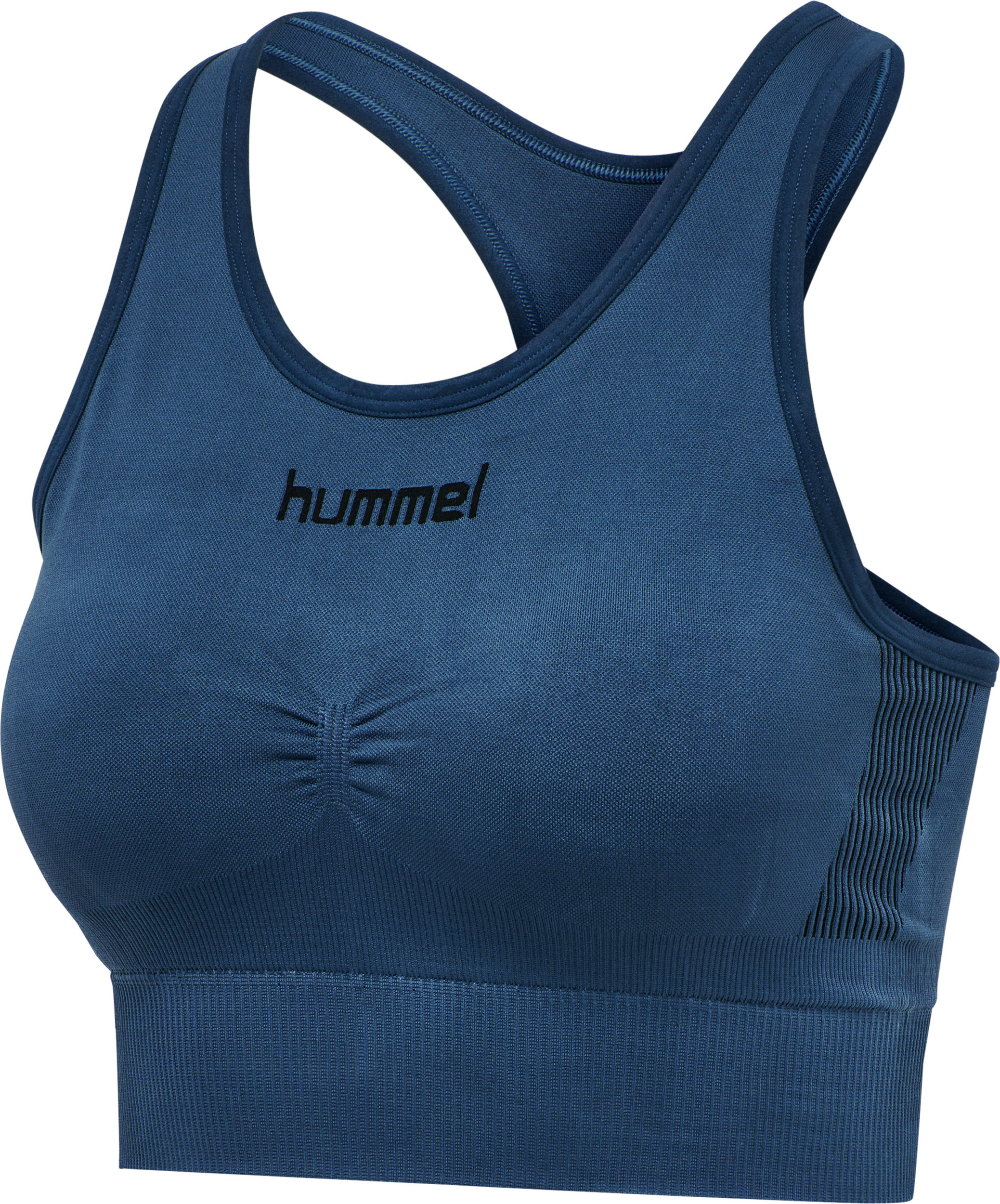 Hummel HUMMEL FIRST SEAMLESS BRA WOMAN - DARK DENIM - XL-2X