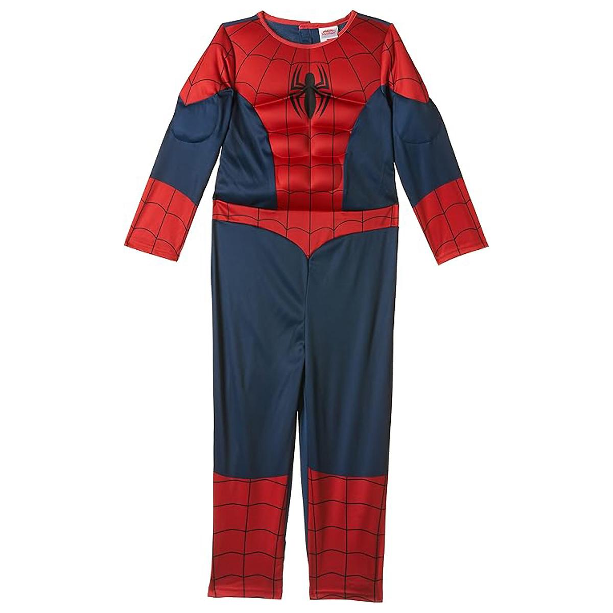 Kinder Spiderman Muskel-Kostüm (ohne Maske) Größe: 104-110