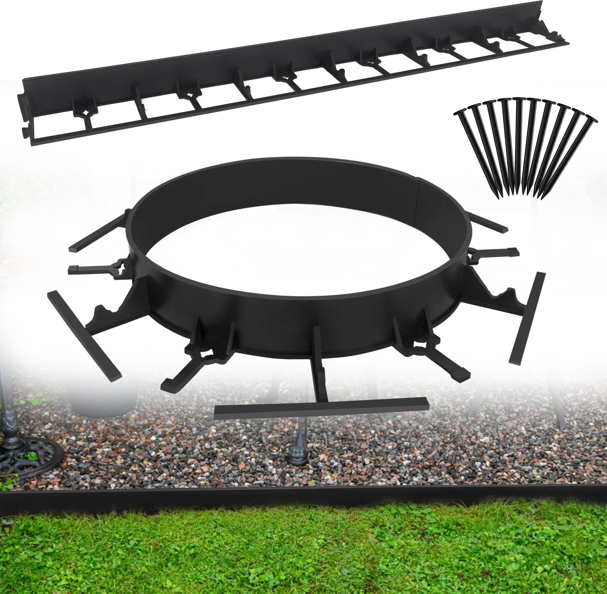 LZQ 12 m flexibilní plastové obruby trávníku | Kaufland.cz