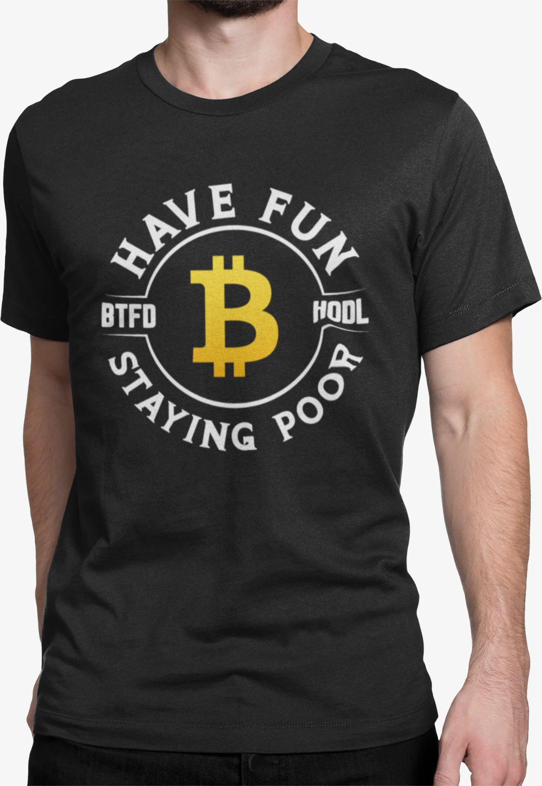 Organické pánské tričko Have Fun Btfd Hodl | Kaufland.cz