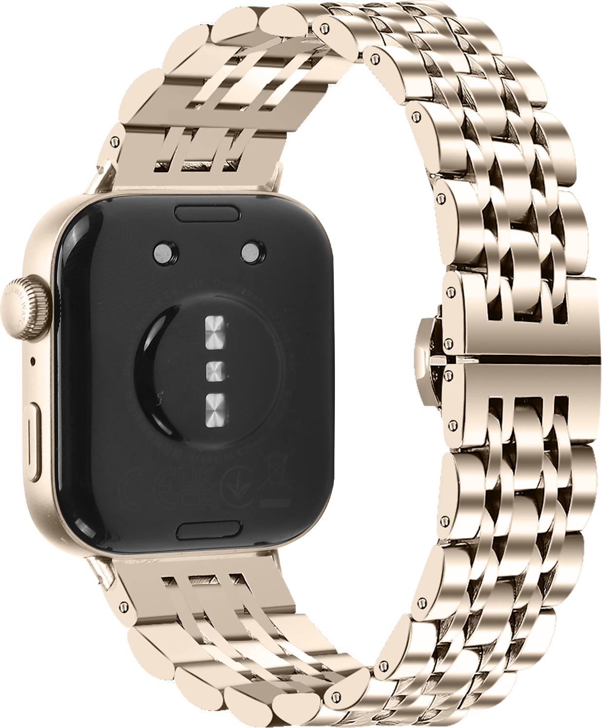 INF Oceľový remienok na hodinky pre WatchFit 3 Zlato