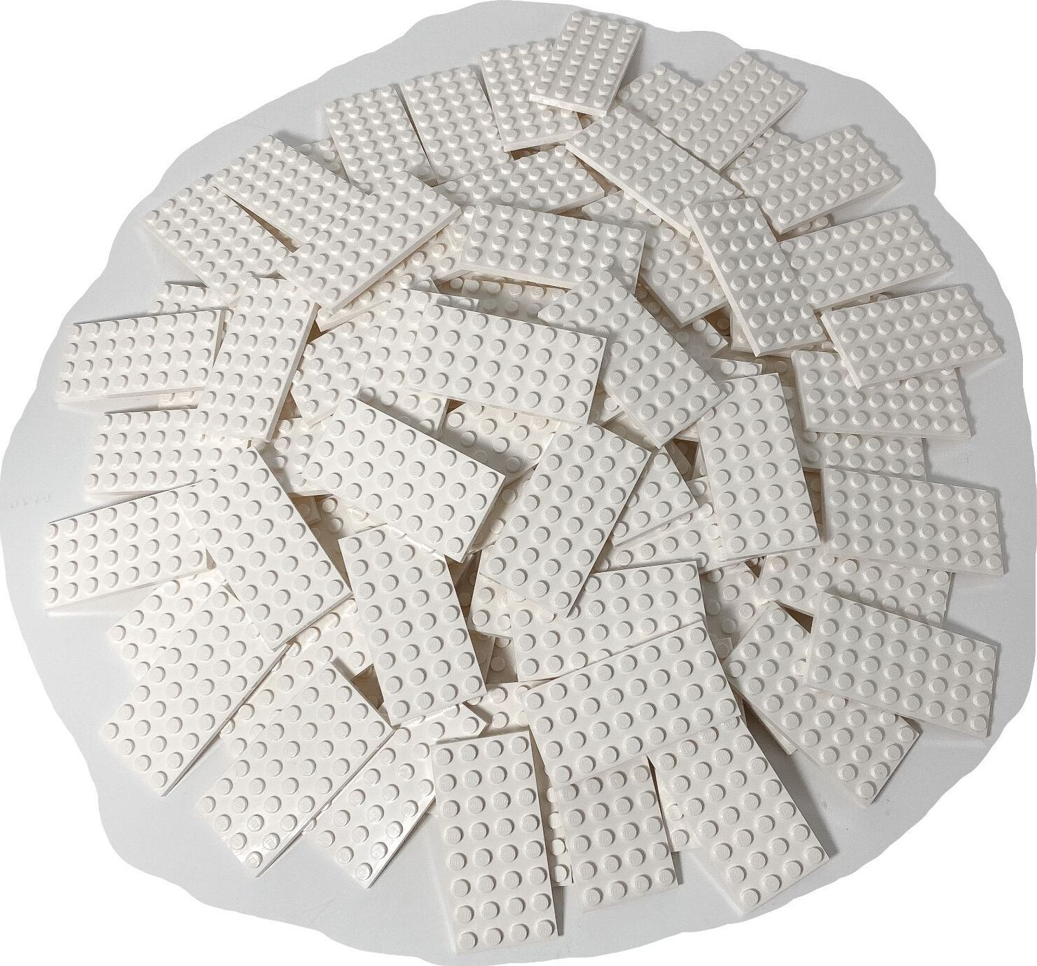 LEGO® 4x8 Platten Bauplatten Weiß Beidseitig | Kaufland.de