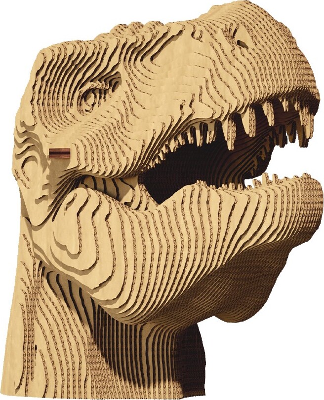 puzzle 3D, T-REX, carton, 72 pièces Figurines décoratives