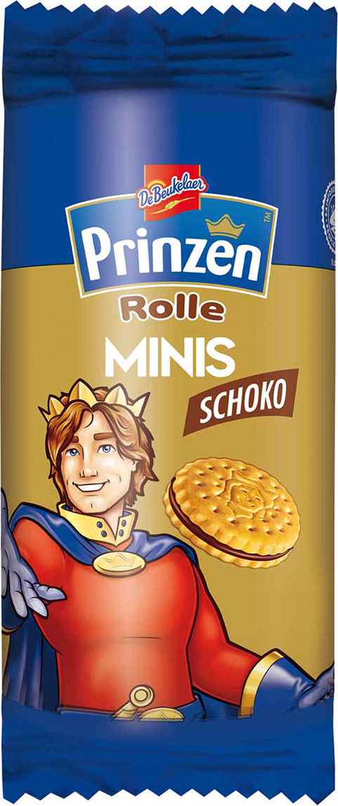 Prinzen Rolle Mini biscuits doubles fourrés à la crème de
