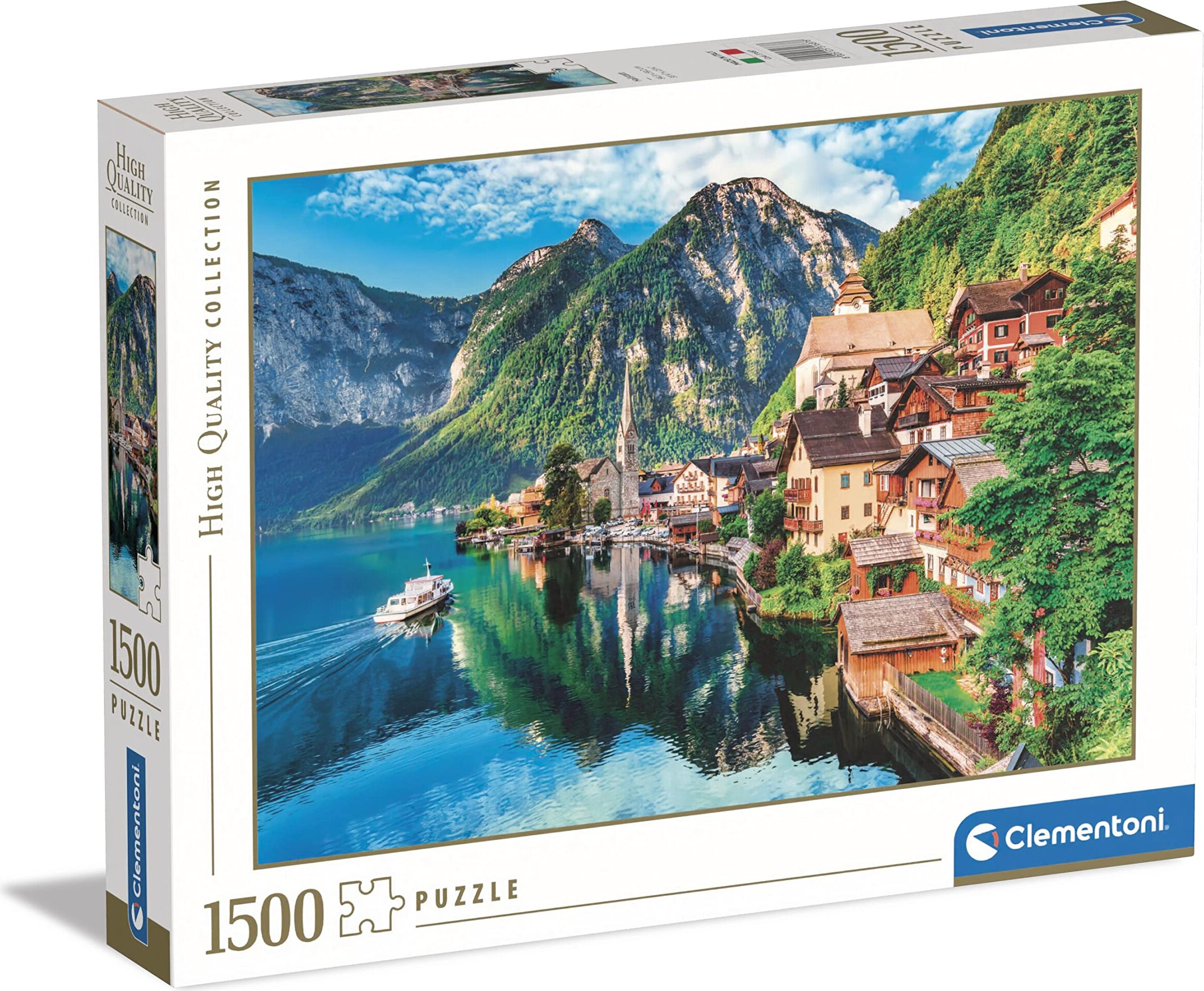 CLE puzzle 1500 HQ Hallstatt 31687 Puzzles classiques