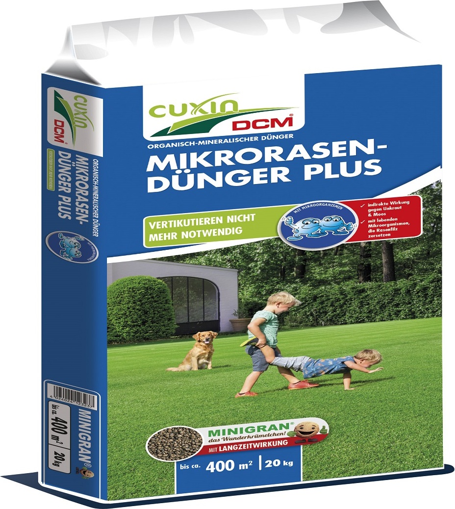Cuxin dcm rasendünger spezial minigran 20kg: cuxin rasendünger 20 kg – ICDK