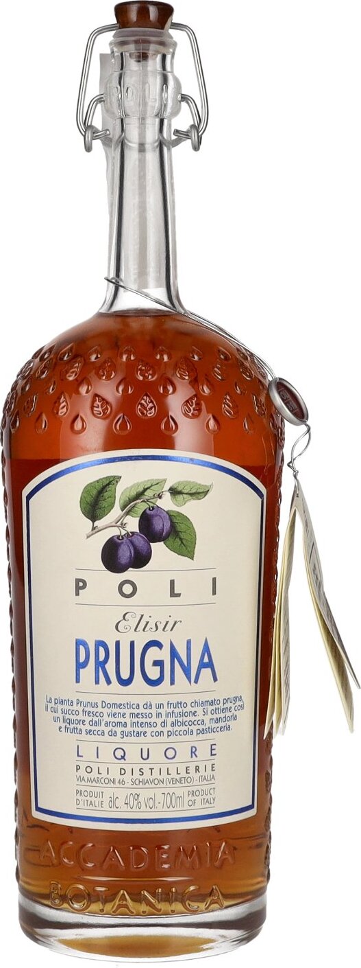 Poli Poli Elisir Prugna Liquore 40% Vol. 0,7l Grappa