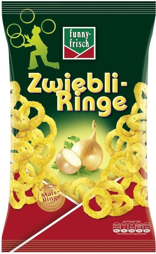 funny-frisch Zwiebli-Ringe 80g Chips