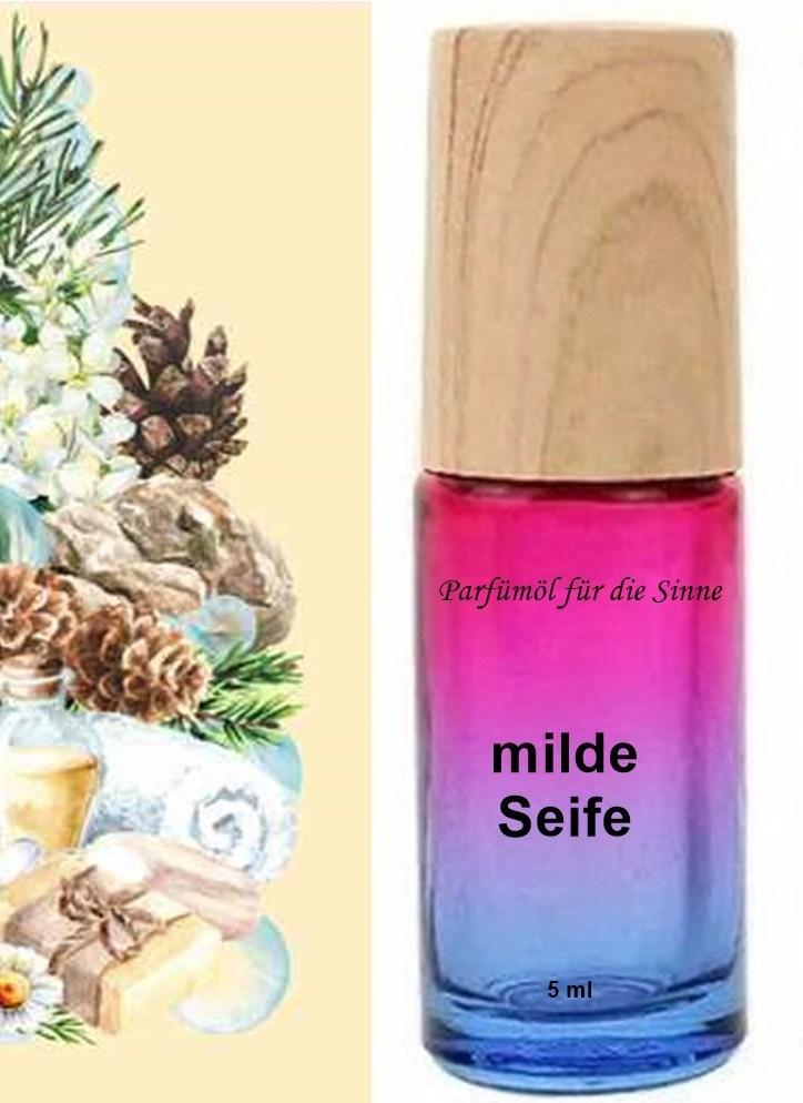 GKA Parfüm Roll-On gefüllt mit reinem Parfümöl milde Seife