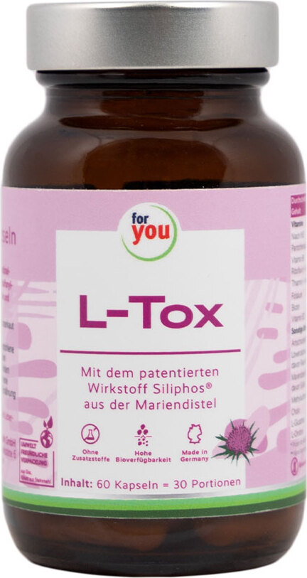 per voi L-Tox - Capsule disintossicanti per il fegato, 60