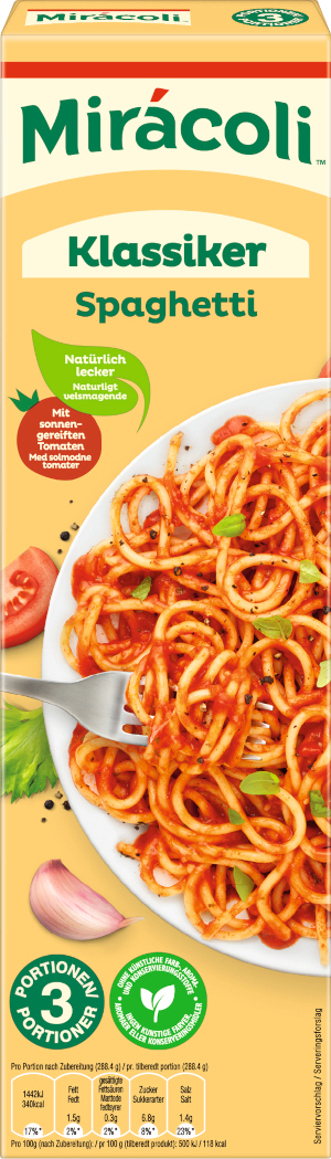 Miracoli Spaghetti classiques à la sauce tomate et aux