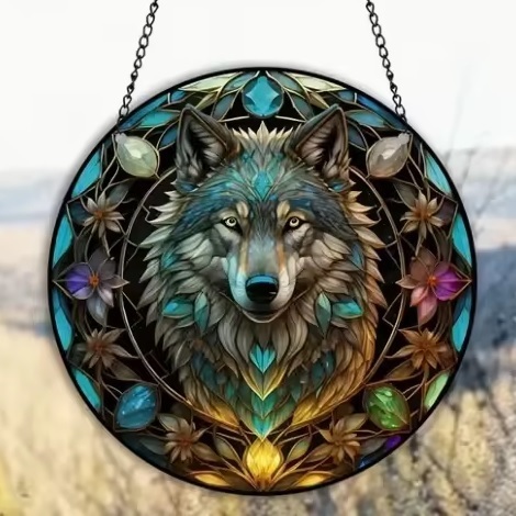 Lapač Slnka-Wolf KP31551 Dekoračné figúrky