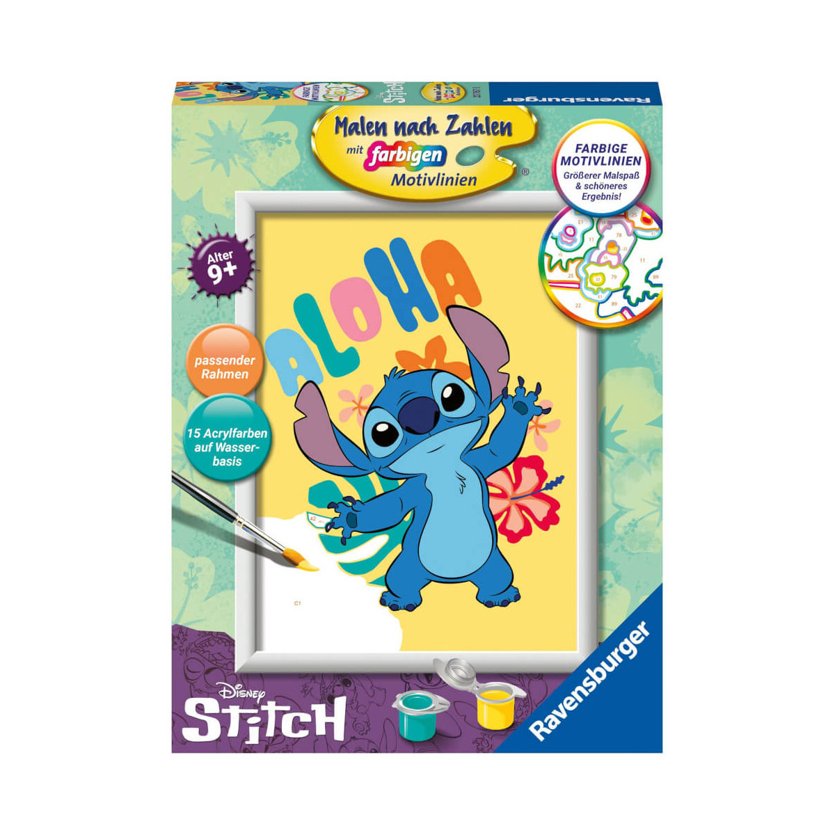 Aloha Stitch Ravensburger 23767 Malen nach Zahlen