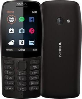 Nokia 210 Black, 2.4", TFT, 240 x 320 Pixel, 16 MB, Dual