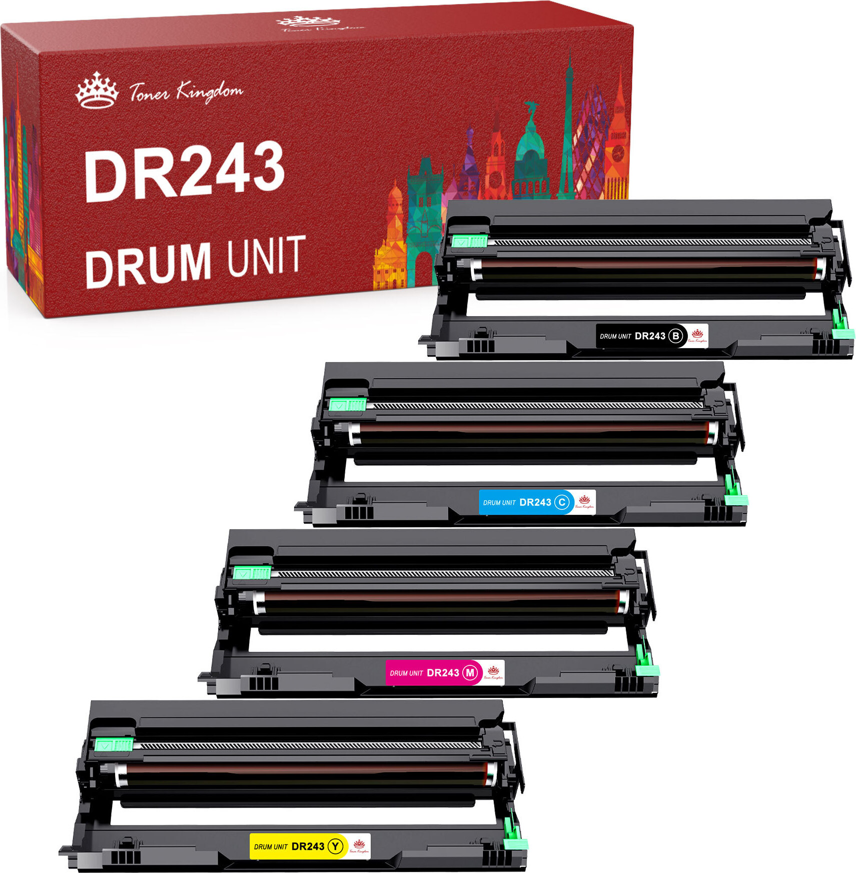 4-Pack DR243CL Trommel für Brother DR-243CL | Kaufland.de