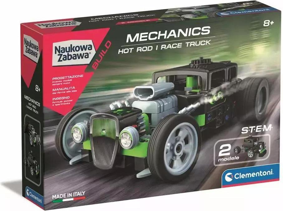 CLEMENTONI Laboratorio di meccanica Hot Rod Race Truck