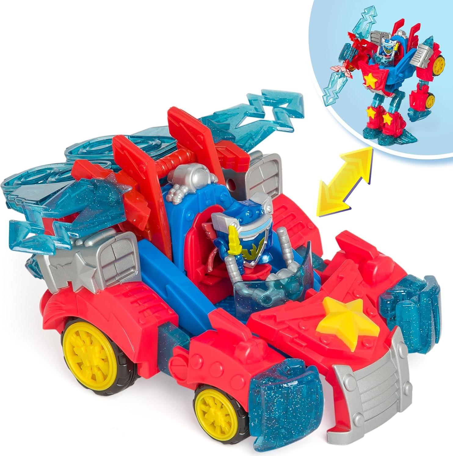 Magic Box Superthings Robot Turbo Warrior Transformable En