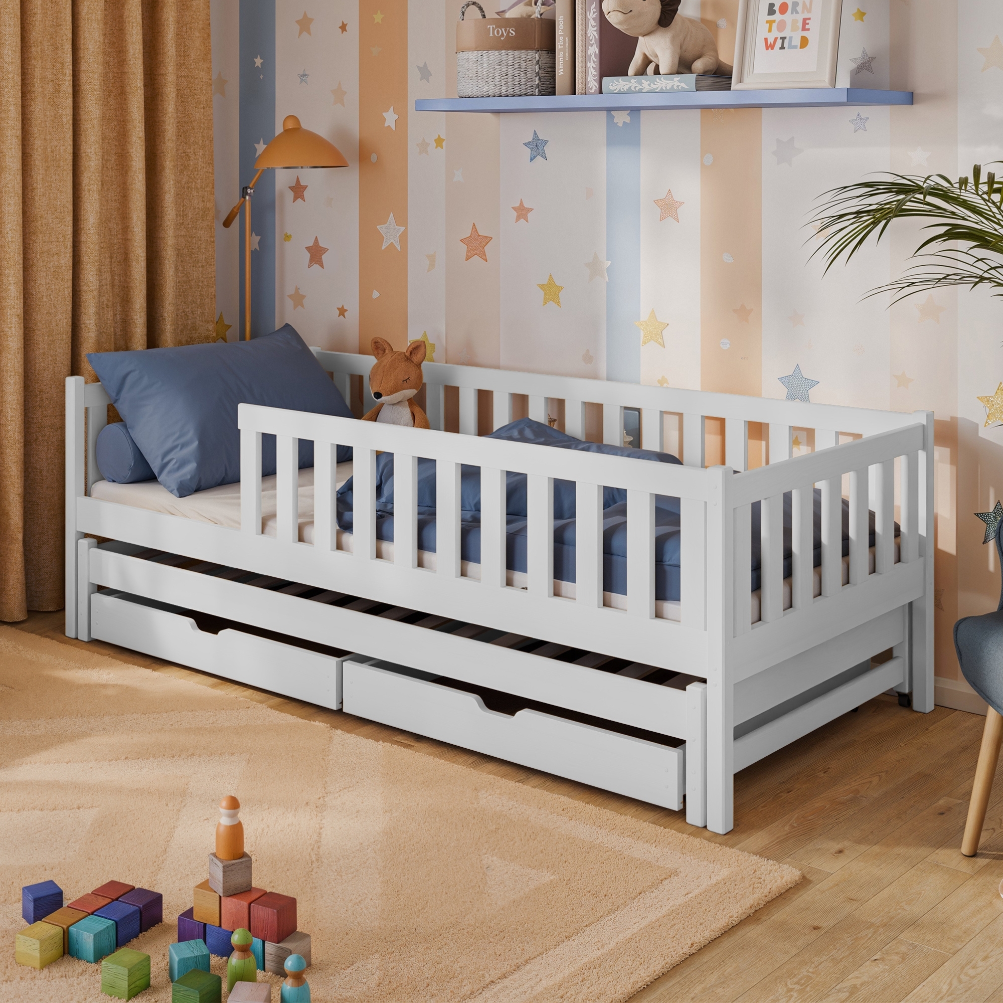 Fabelhafte Kinderbett Mit Ausziehbett Ikea Ebenbild