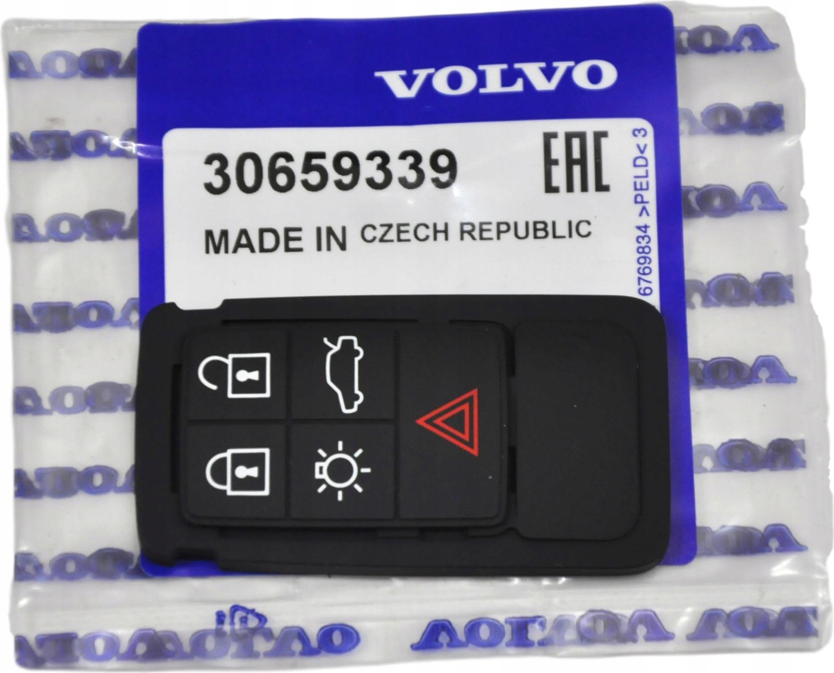 VOLVO S60 V60 V70 S80 boîtier de télécommande 30659339