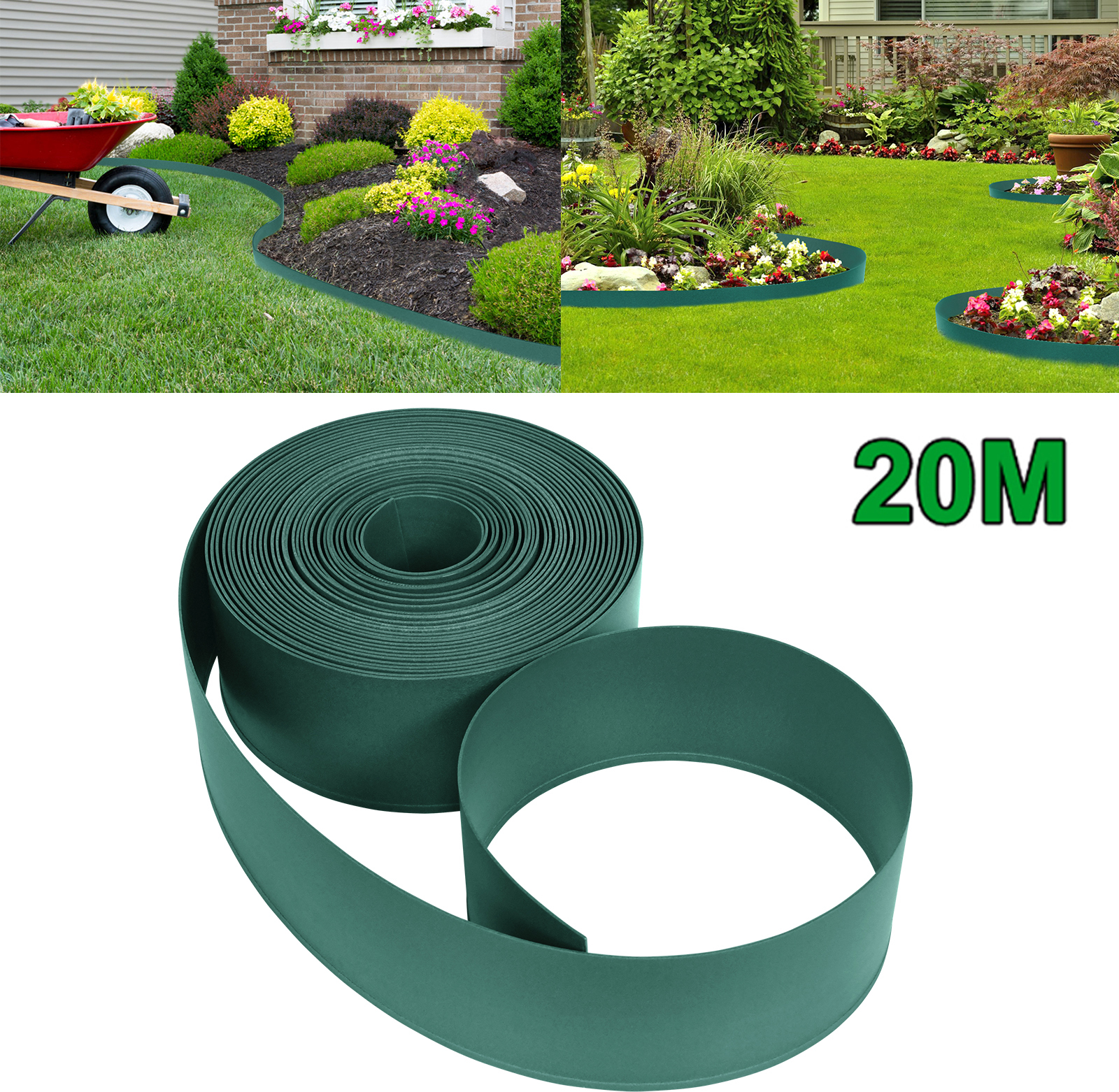 LZQ Flexibilné obruby trávnika 20 m plastové | Kaufland.sk