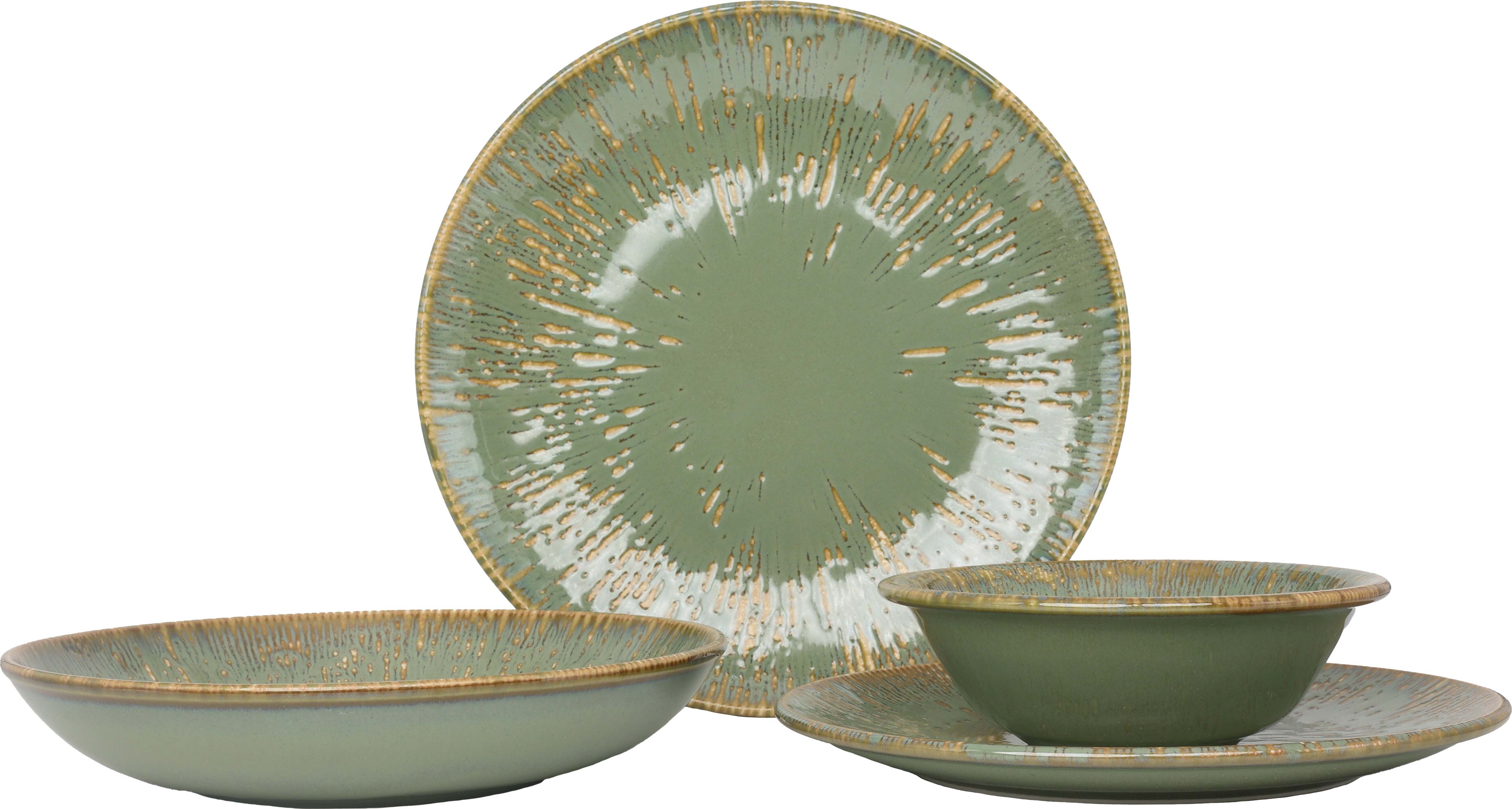 Bonna Geschirrset - Sage Snell - 24 teilig - | Kaufland.de