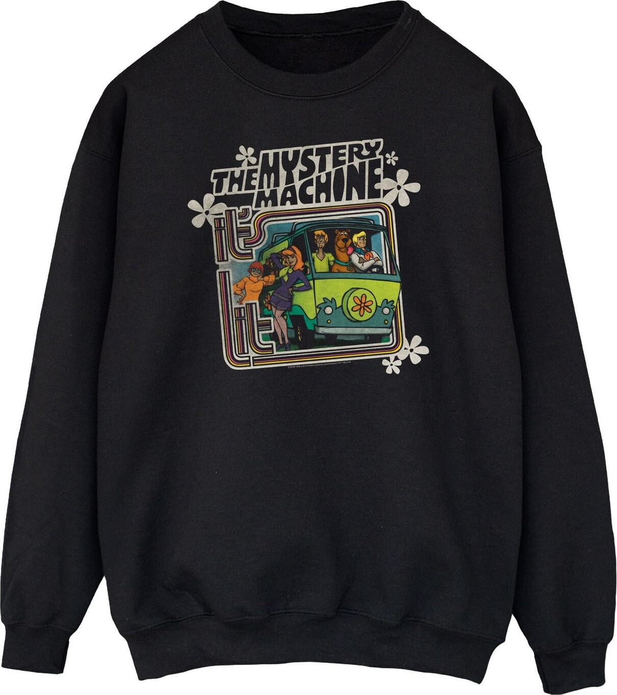 Scooby Doo - Sweat-shirt pour homme BI2058 (XL) (Noir)