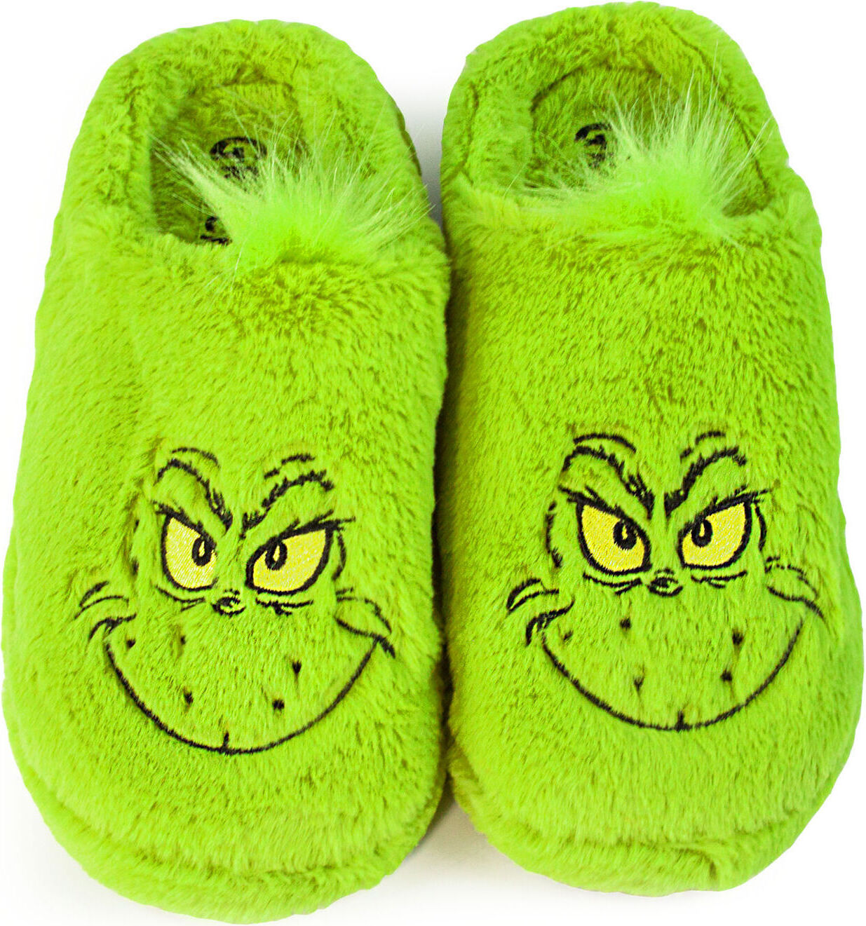 Il Grinch - Pantofole unisex, viso, 43-44.5 EU