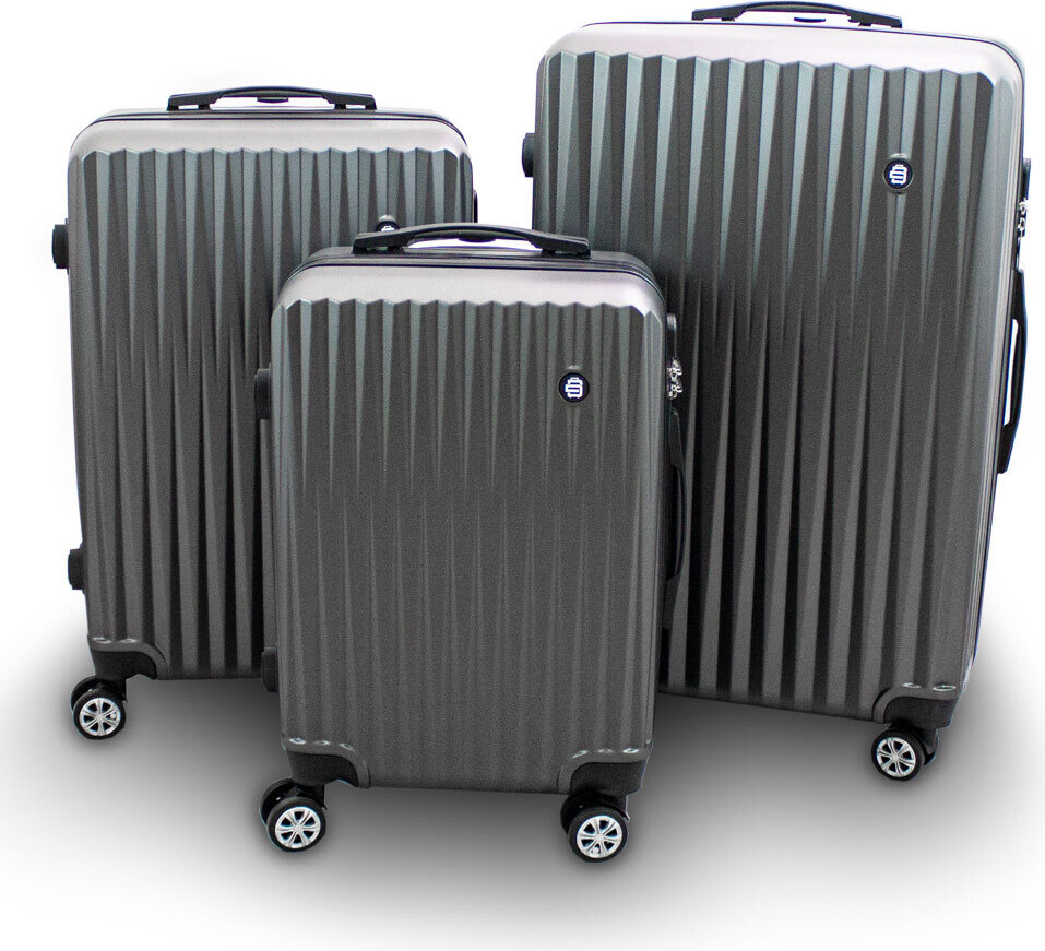 Barut Kofferset 3-teilig General (Grau)