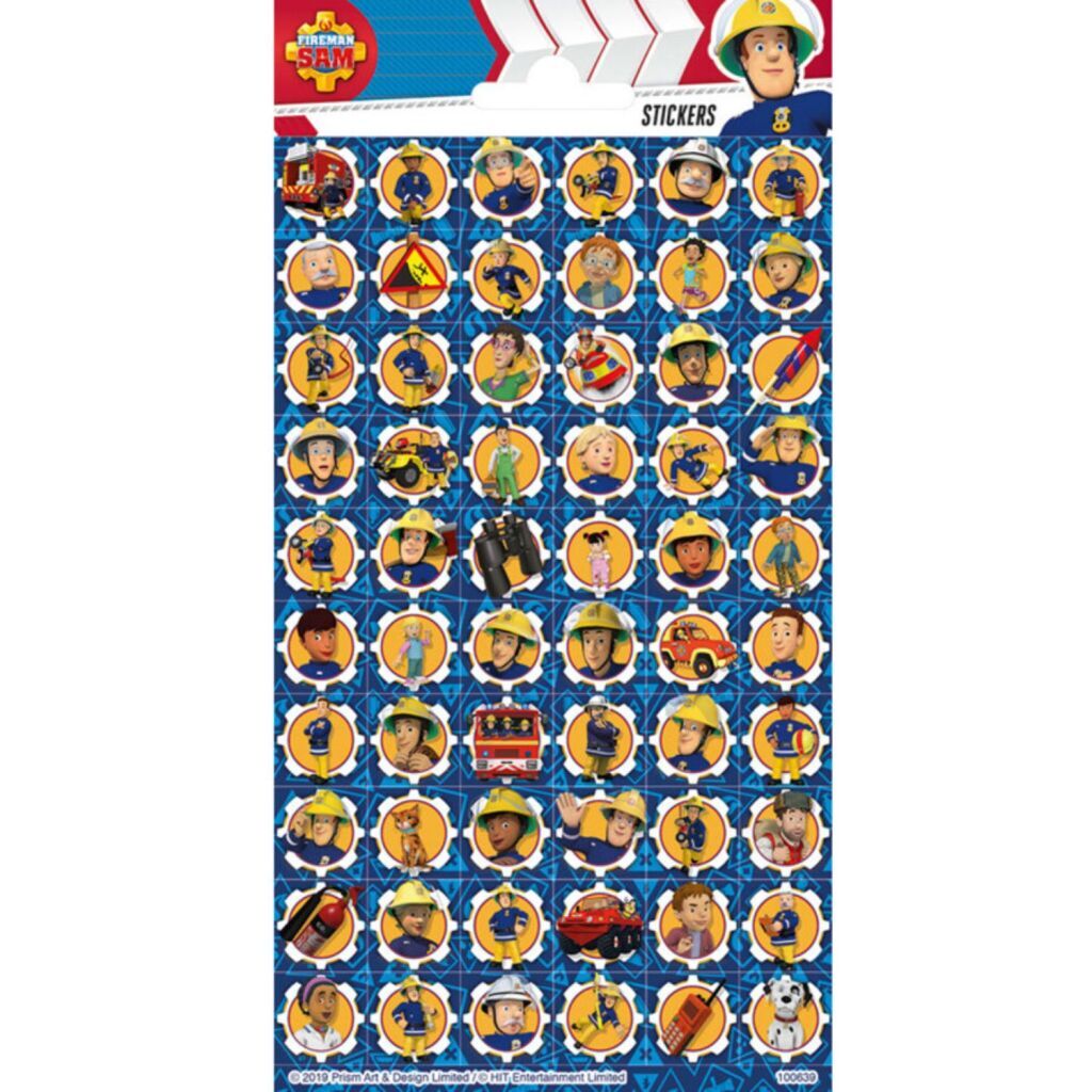 Adesivi di base Fireman Sam Altre decorazioni per feste