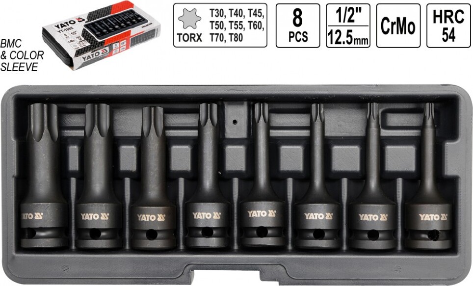 YATO TORX PUNCH-Schlü ssel 8 St. 1065 | Kaufland.at