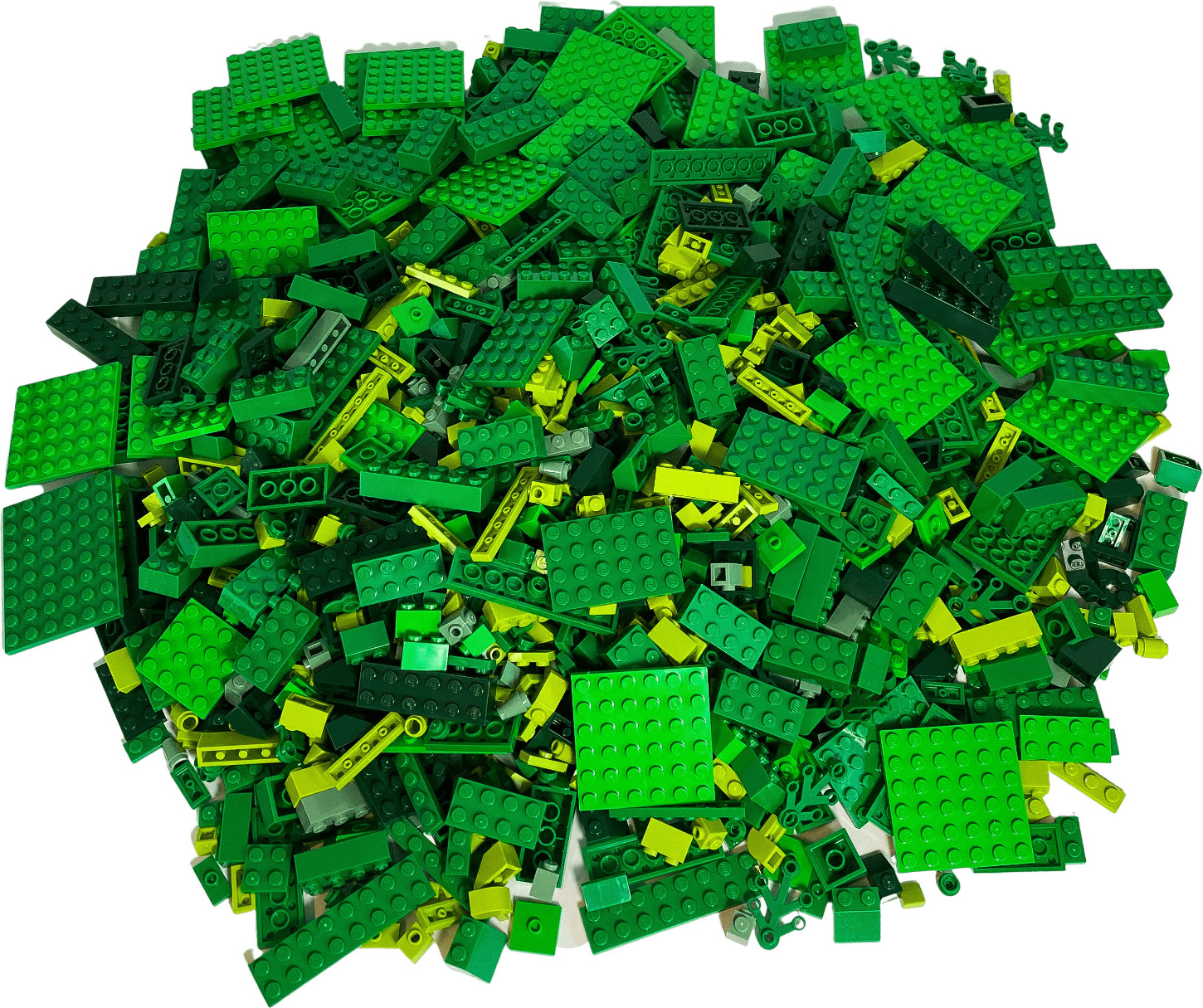 LEGO : Mélange de briques vert/vert citron LEGO®