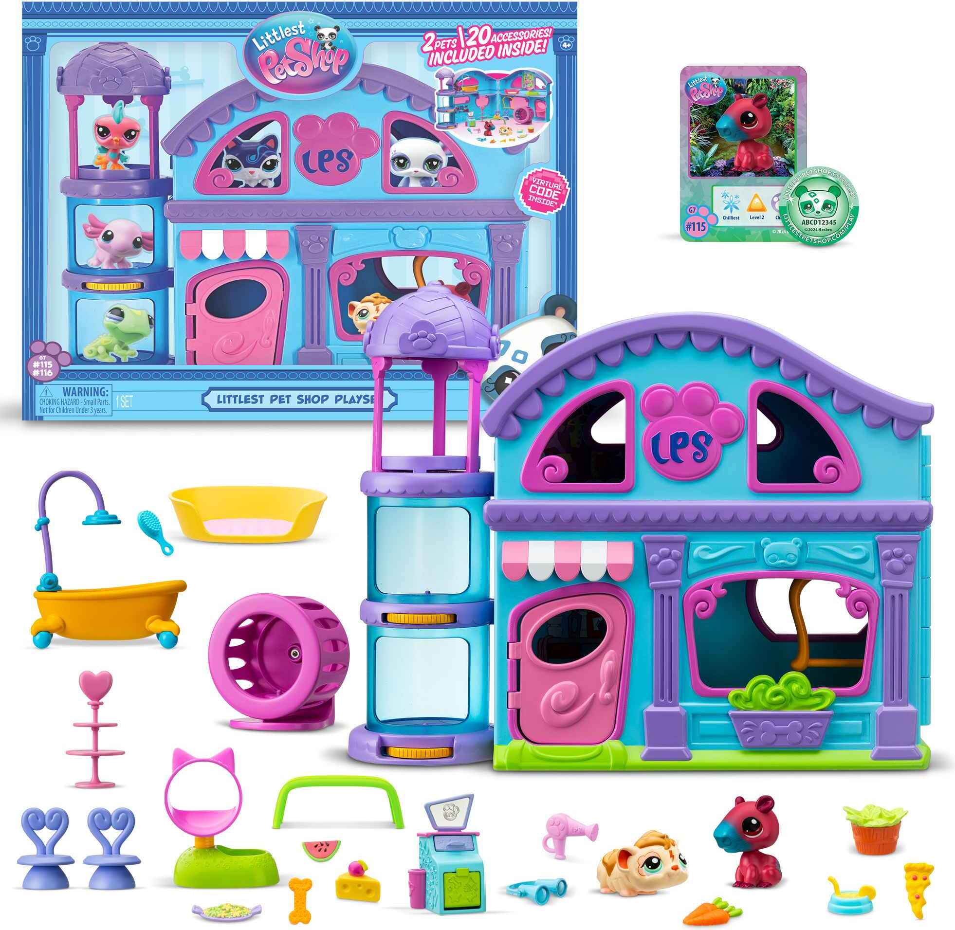 Littlest Pet Shop Playset - Hrací set Figúrky zvierat