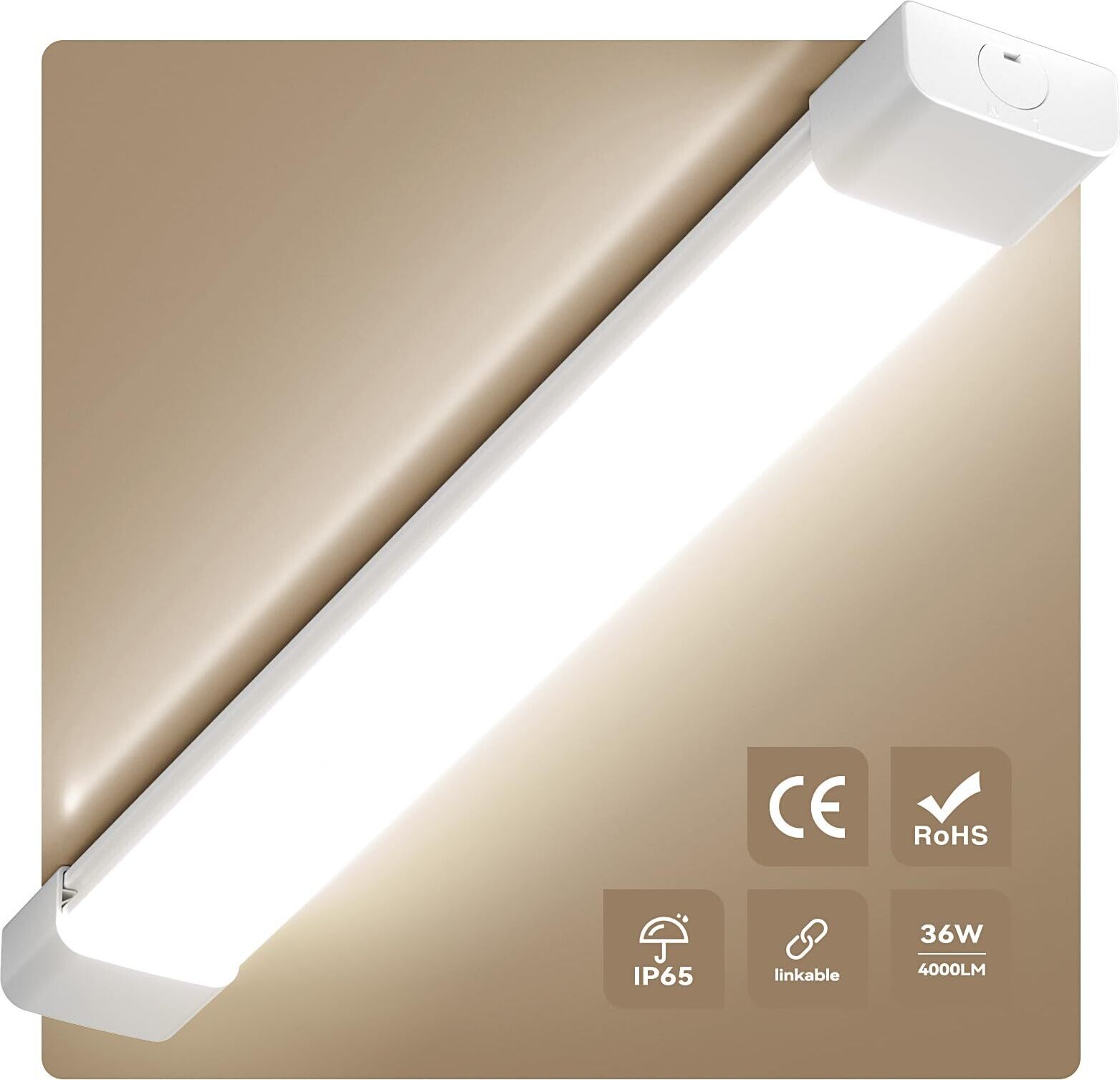 Anten LED Feuchtraumleuchte 36W 120cm 4000LM | Kaufland.de