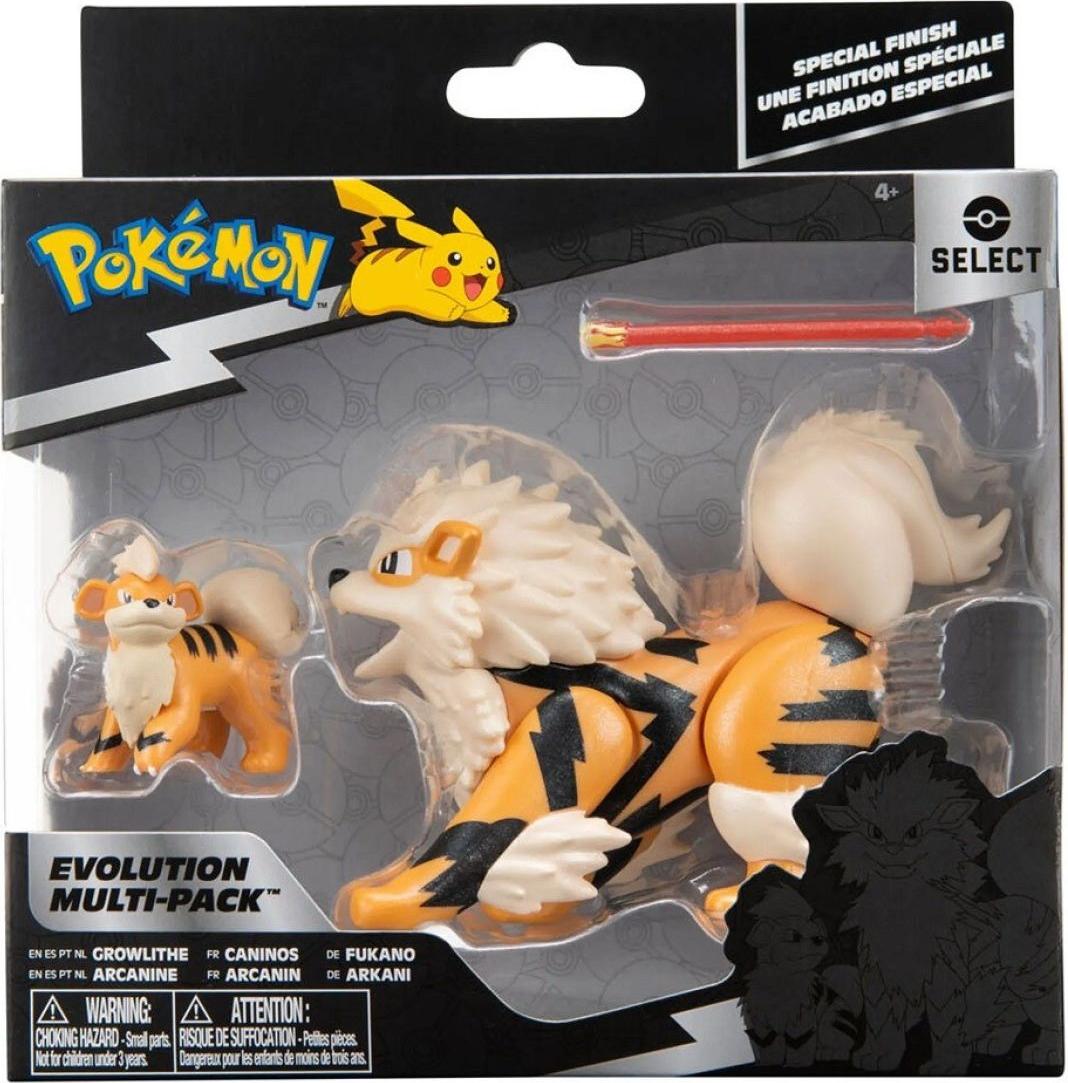 BOTI Pokemon: Evoluzione Figure d'azione 2-pack Fukano,